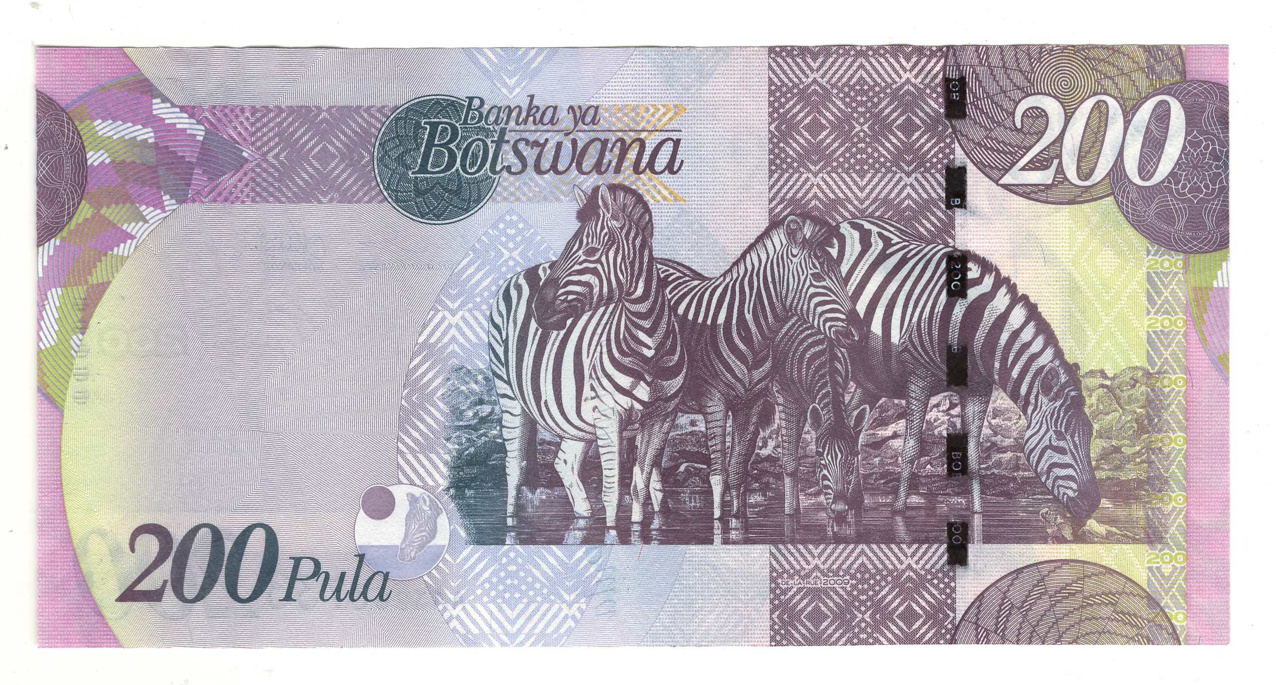 Botswana: 2009 200 Pula Banknote - London Coin Centre Inc.
