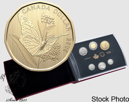 Canada: 2025 Conservation Stories: Monarch Butterfly 6-Coin Specimen ...