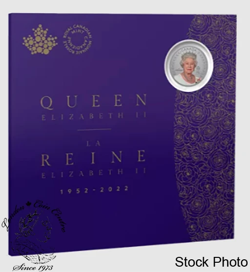 Canada: 2022 $2 Black Toonie Honouring Queen Elizabeth II Special Wrap ...