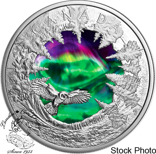Canada: 2025 $30 Magic of the Northern Lights Pure Silver Coin - London ...