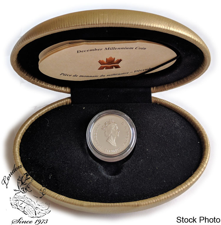 Canada: 1999 Silver Quarter 25 Cent Millennium Coin Set - London Coin ...