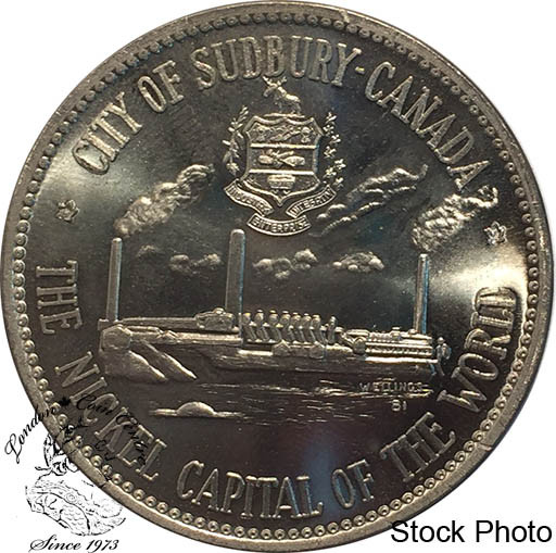 Canada: 1751 - 1951 The Big Nickel Sudbury Medallion - Aluminum ...