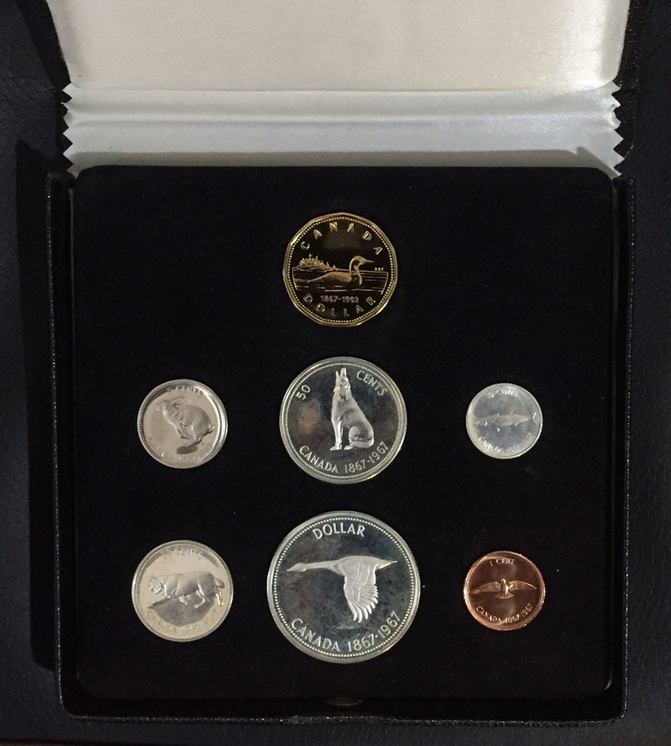 Canada: 1992 125th Anniversary Coin Set Includes 12 Provincial Quarters ...
