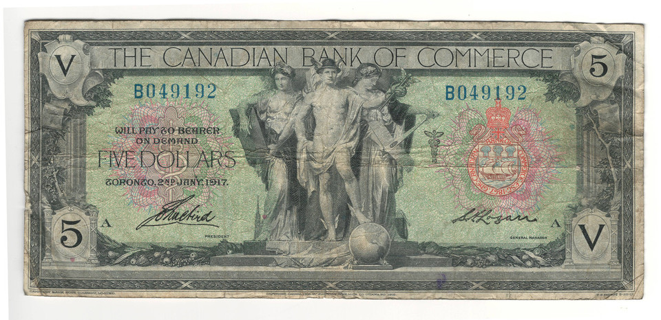 BANKNOTES - Canada - Chartered Banknotes - The Canadian Bank of ...