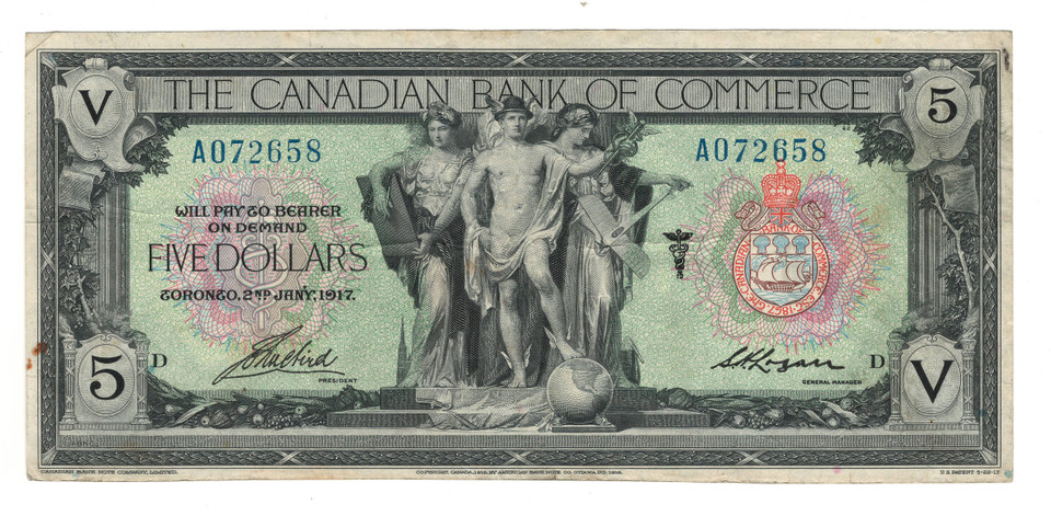 BANKNOTES - Canada - Chartered Banknotes - The Canadian Bank of ...