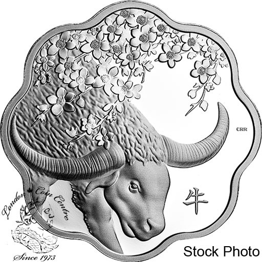 Canada: 2021 $15 Year of the Ox Lunar Lotus Pure Silver Coin - London ...
