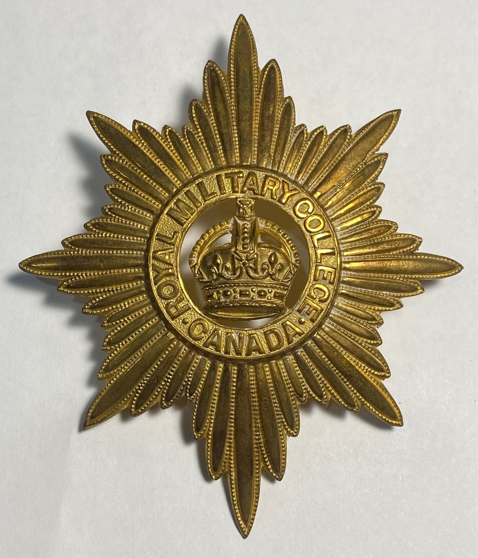 Canada: Canadian Royal Military College Helmet Plate - London Coin ...