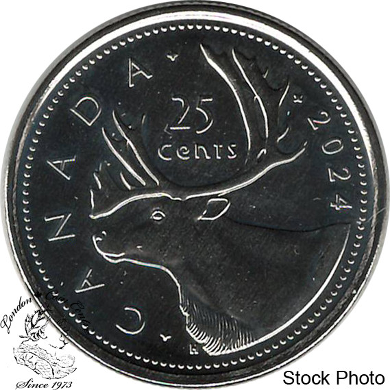 Canada: 2024 25 Cent BU Charles III - London Coin Centre Inc.
