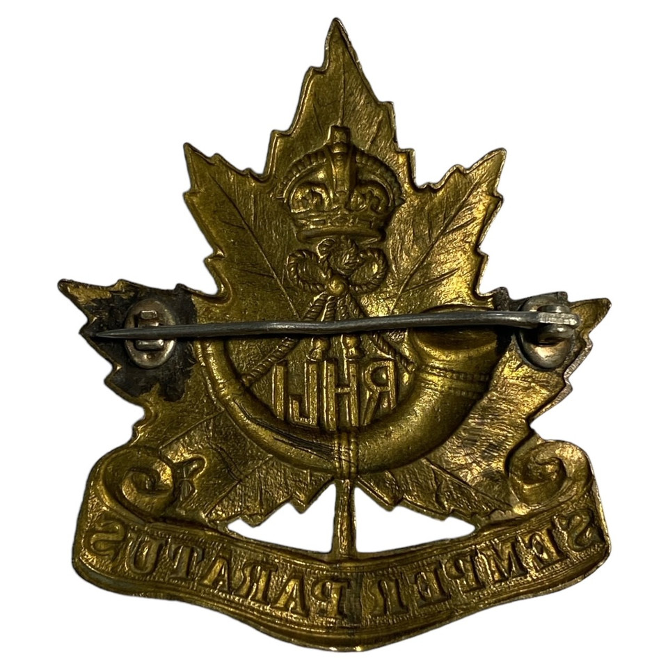 Canada: Royal Hamilton Light Infantry Officers Cap Badge - London Coin ...