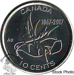 Canada: 2017 10 Cent Wings of Peace BU Coin - London Coin Centre Inc.