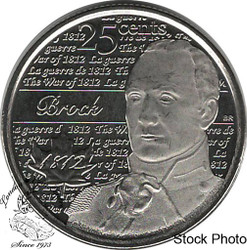Canada: 2012 25 Cent Brock BU - London Coin Centre Inc.
