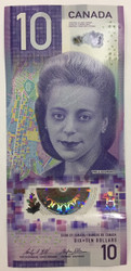 Canada: 2018 $10 Viola Desmond First Canadian Vertical Banknote UNC ...