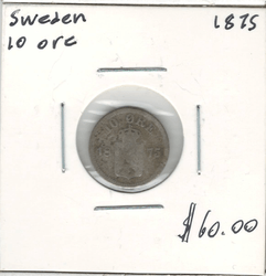 Norway: 1875 10 Ore - London Coin Centre Inc.