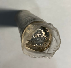 Canada: 1990 5 Cent Original Roll (40 Coins) - London Coin Centre Inc.