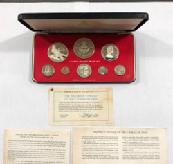 Cayman Islands: 1984 Silver Proof Coin Set - RARE - Unkown Low Mintage ...