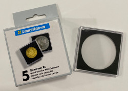 Quadrum XL 55mm Square Coin Capsule (5 pack) - London Coin Centre Inc.