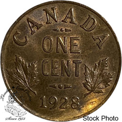 Canada: 1928 1 Cent MS60 - London Coin Centre Inc.