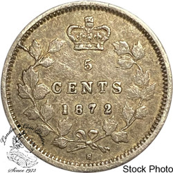 Canada: 1872H 5 Cent EF40 - London Coin Centre Inc.