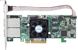 ARC-1225-8x 8-Port PCIe 3.0 External 6Gbps SAS RAID Adapter