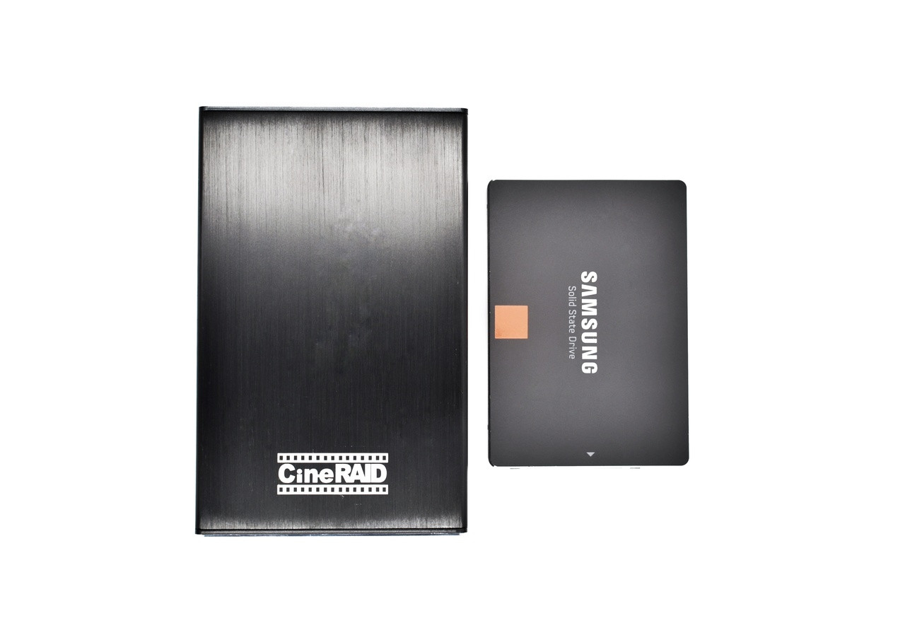 CineRAID CR-H218 Dual 2.5 Bay Quiet Portable USB 3.1 Gen 2 RAID Enclosure