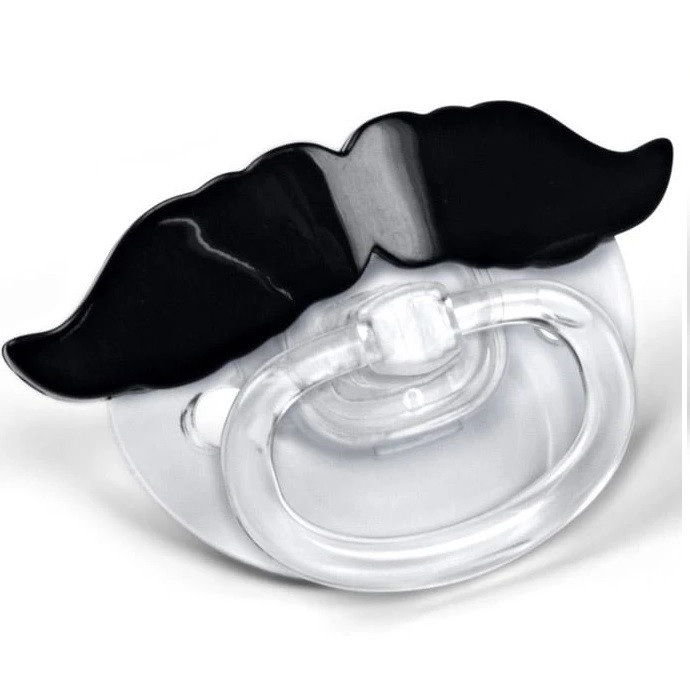 Chill, Baby Pacifier - Moustache Canada | RetroFestive.ca