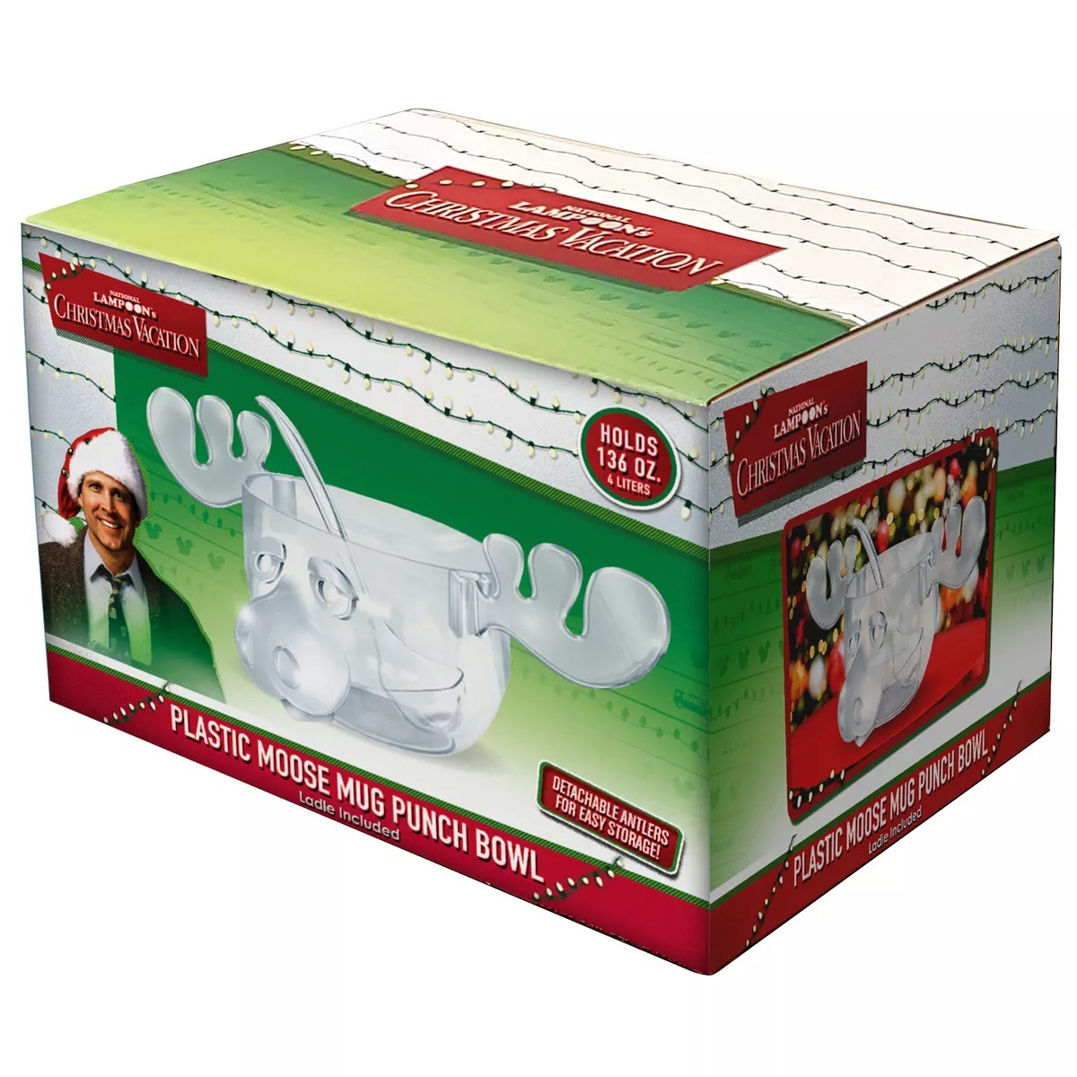 Plastic Moose Mug Punch Bowl with Ladle from Christmas Vacation ...