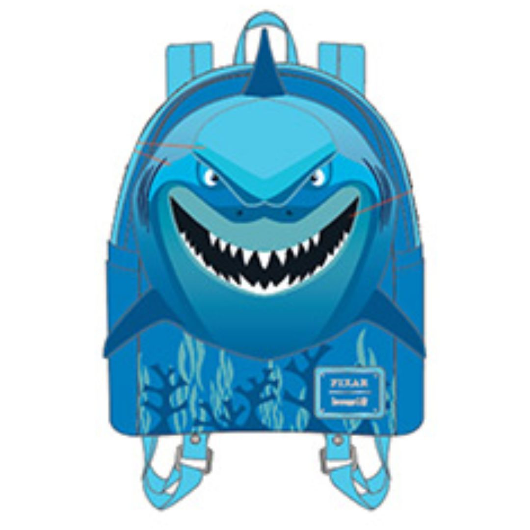 Disney Finding Nemo Bruce Backpack by Loungefly - RetroFestive.ca