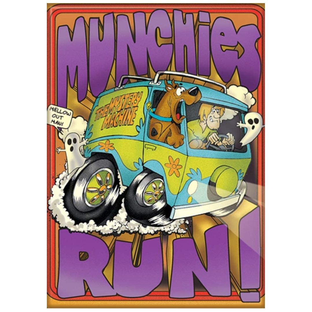 Scooby-Doo Munchies Run Magnet - RetroFestive.ca