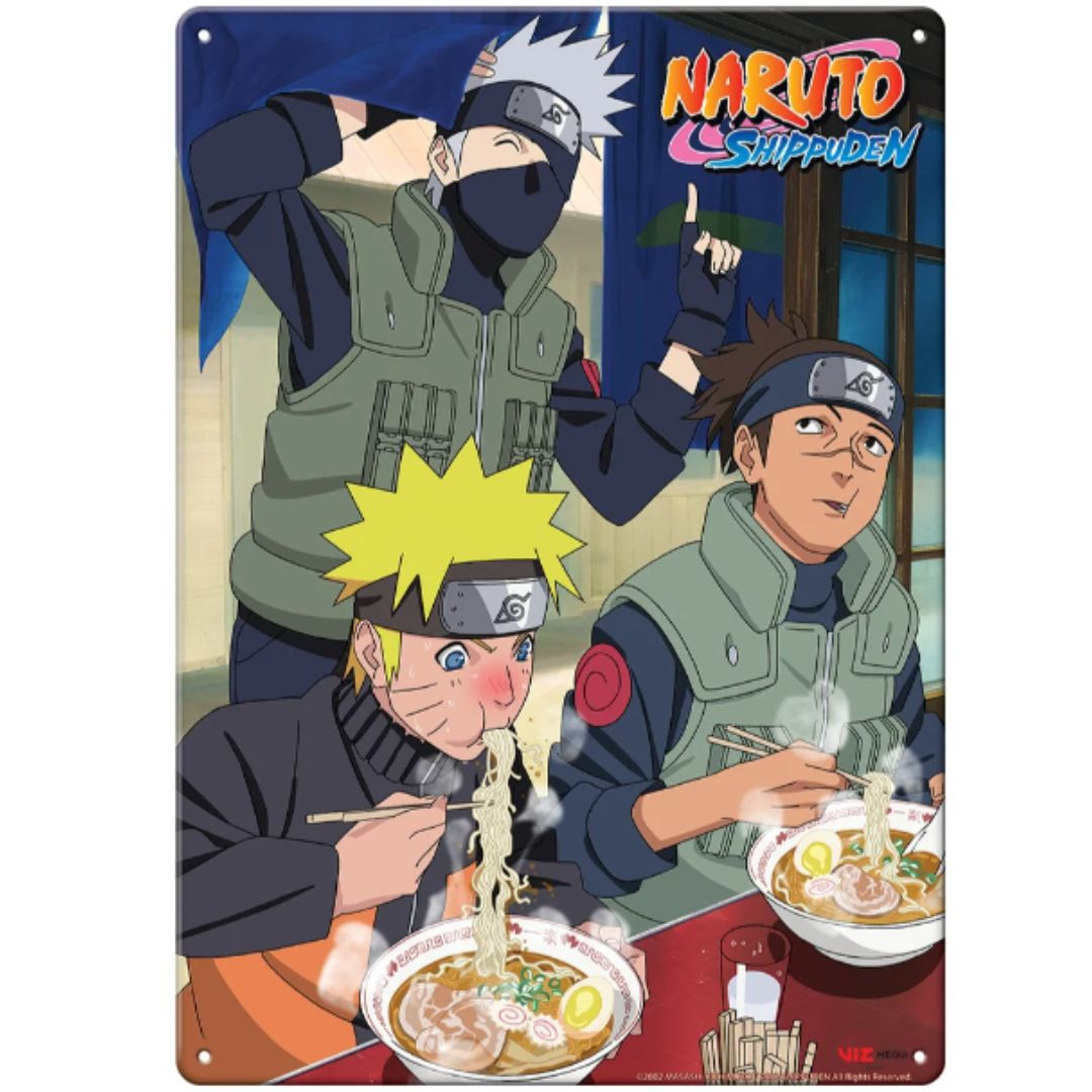 Naruto Ramen Metal Sign - RetroFestive.ca
