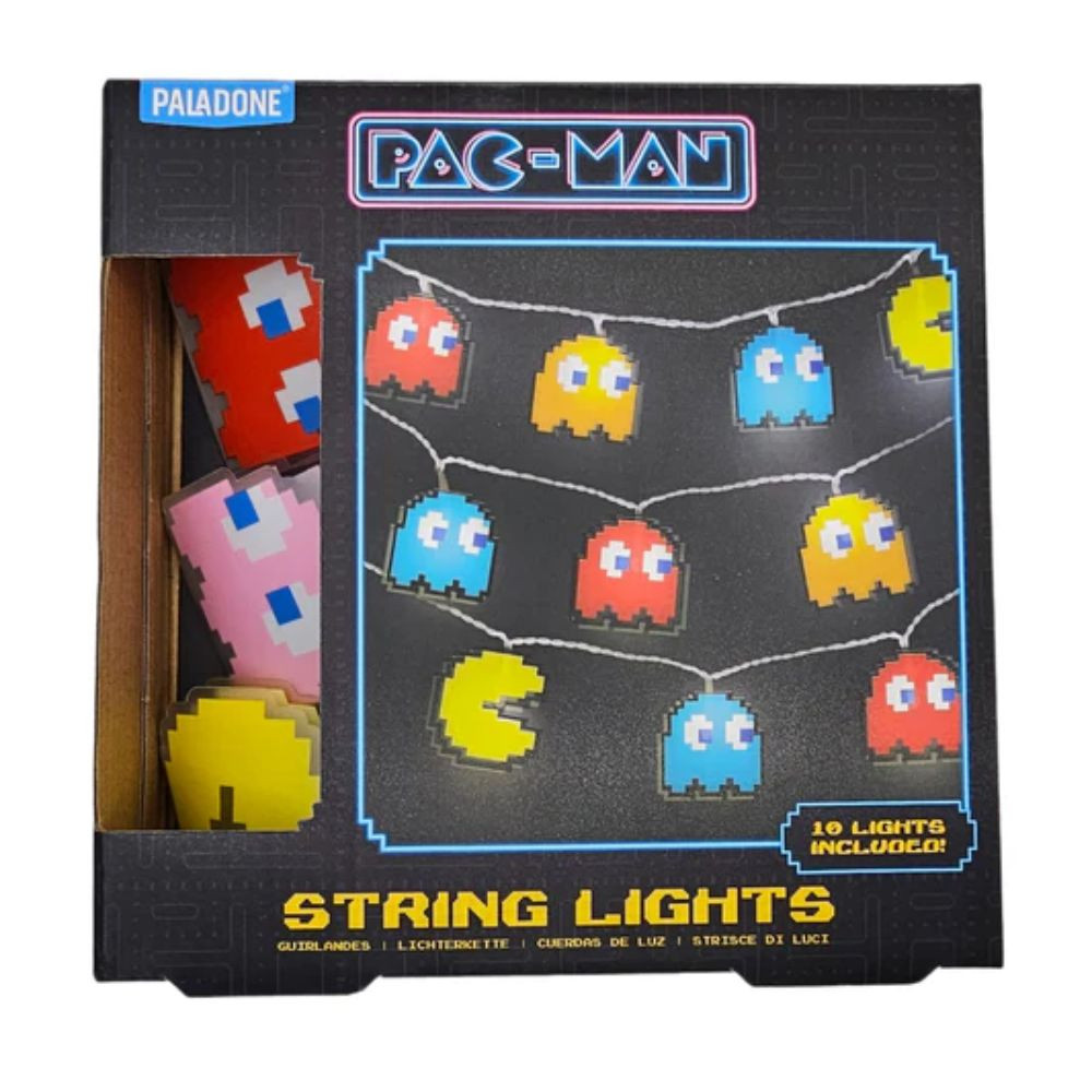 Pac-Man String Lights - RetroFestive.ca