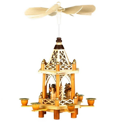 Cousin Eddie's Wooden Christmas Pyramid - Traditional German Christmas ...