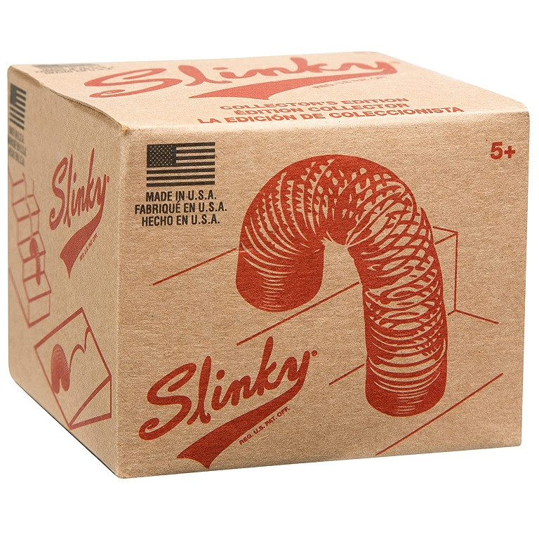 The Original 1945 Slinky in Retro Collector's Box - RetroFestive.ca