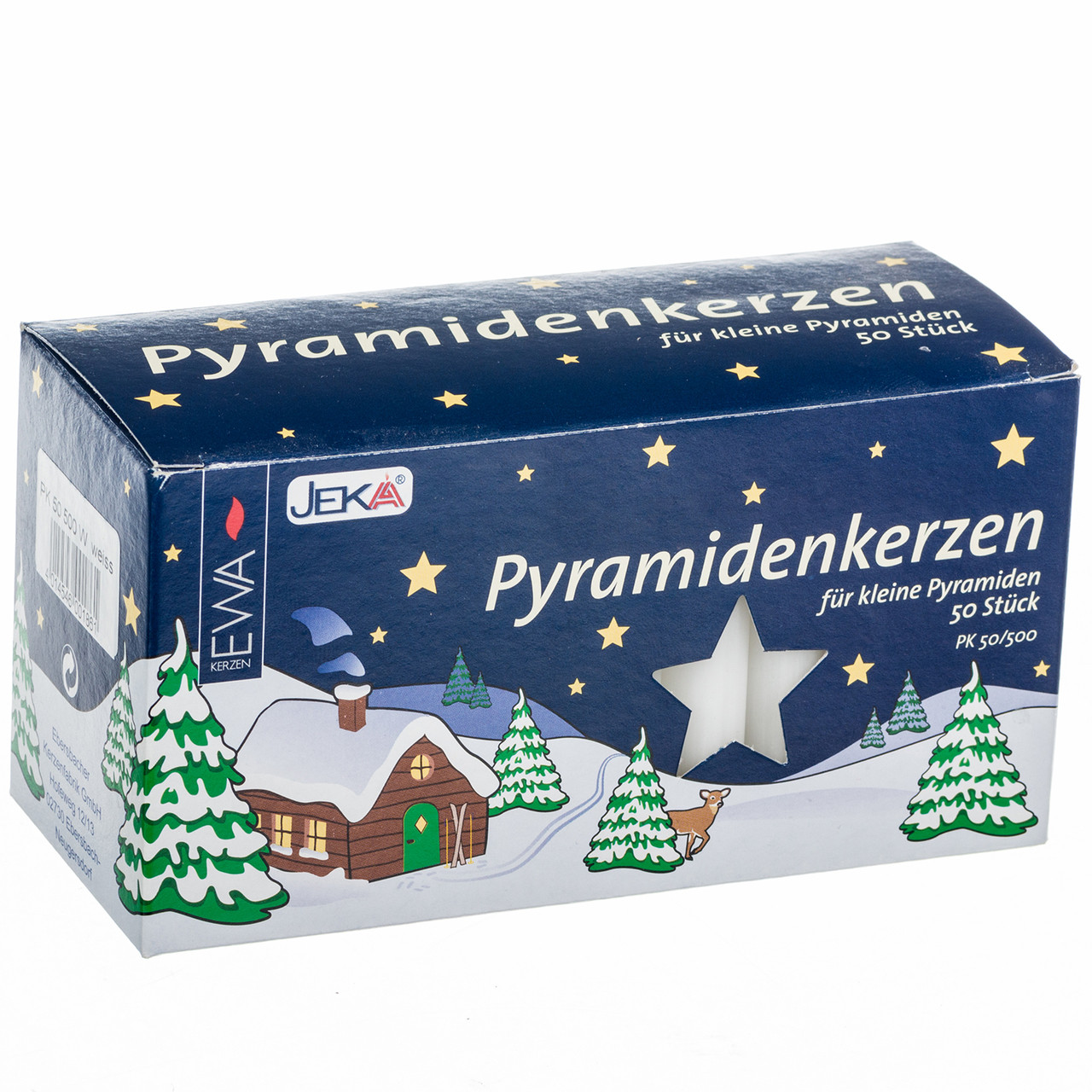 White Candles for German Christmas Pyramids | RetroFestive.ca