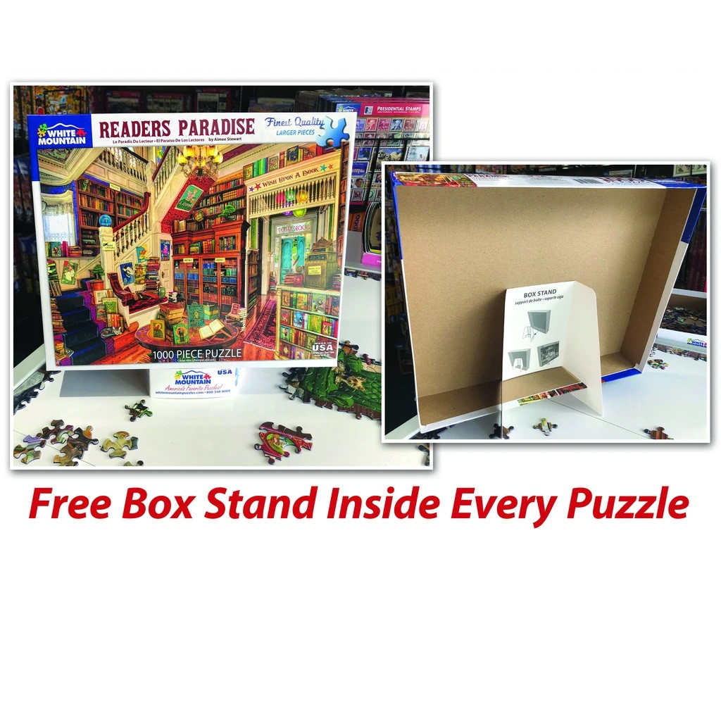 A Day At The Beach White Mountain Puzzle Canada | RetroFestive.ca