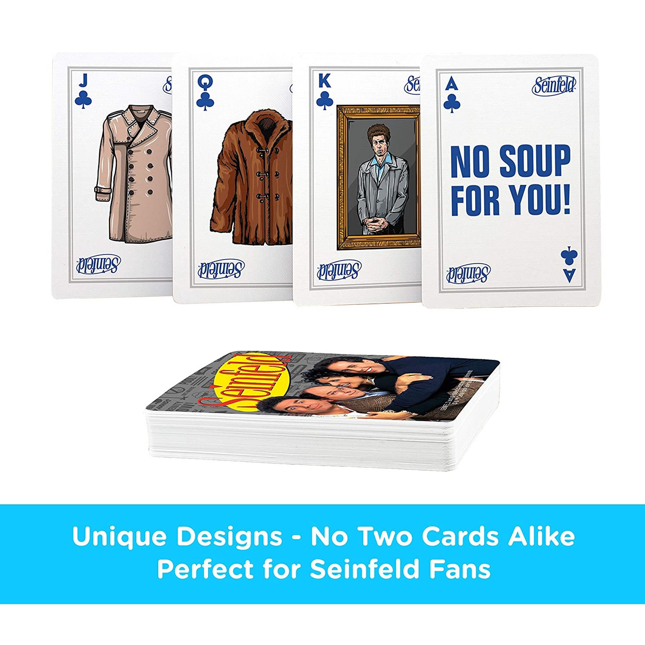 Seinfeld Icons Playing Cards in Canada | RetroFestive.ca