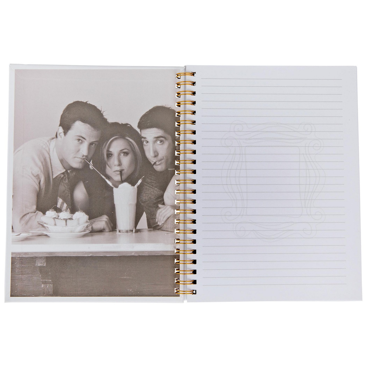 I'd Rather Be Watching Friends Spiral Notebook Journal | RetroFestive.ca