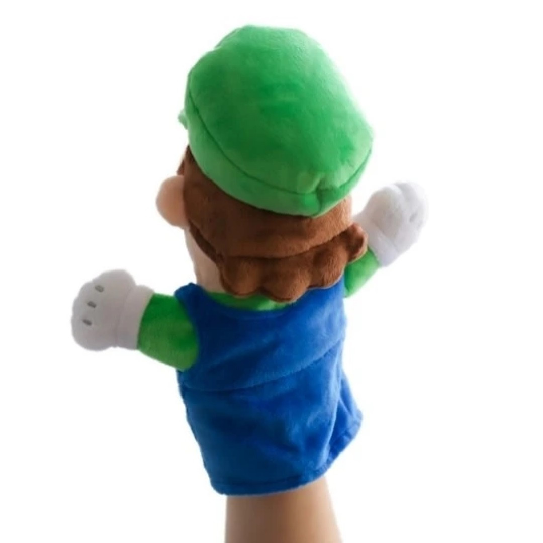 Super Mario Bros Luigi Puppet Canada | RetroFestive.ca