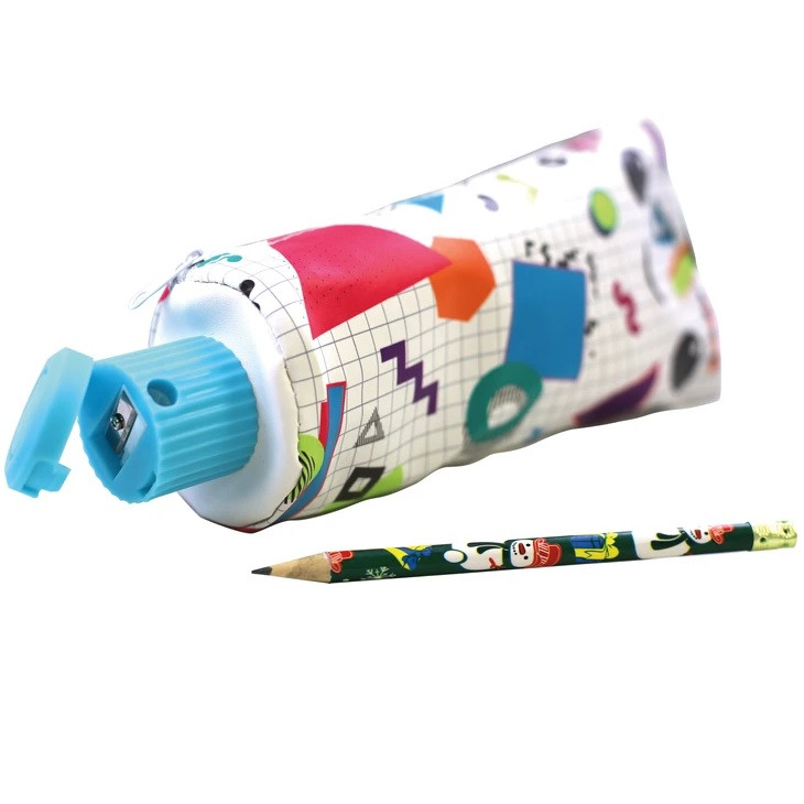 Retro Tube Pencil Case and Sharpener Canada | RetroFestive.ca