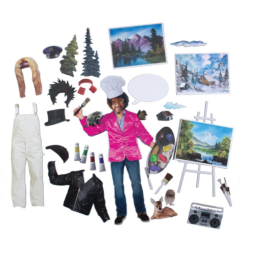 Bob Ross Joy Of Painting Dress Up Magnetic Play Set Canada ...