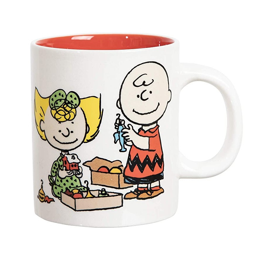 Peanuts Holiday Happiness Is...Sharing The Holiday 16 oz Ceramic Mug ...
