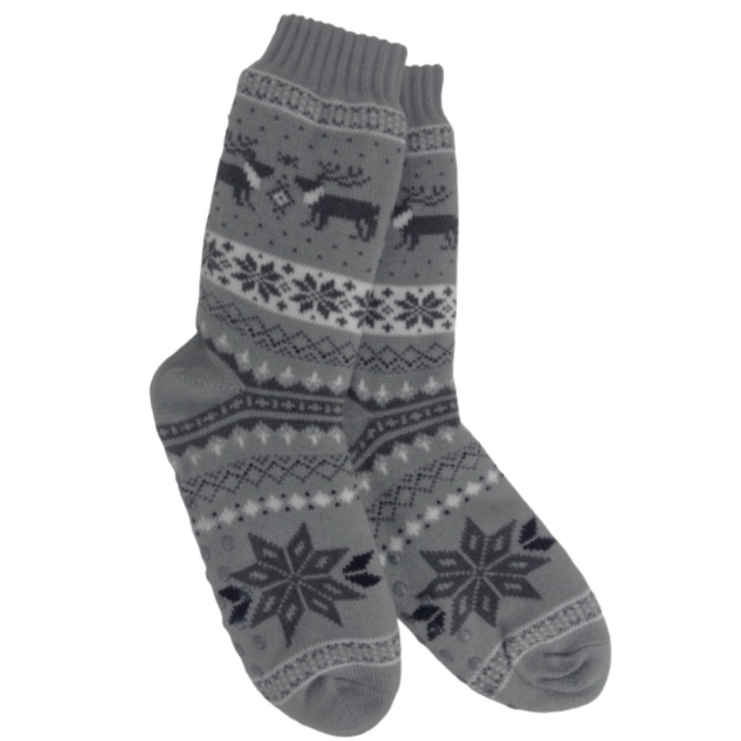 Cabin Fever Men's Thermal Slipper Socks Canada | RetroFestive.ca