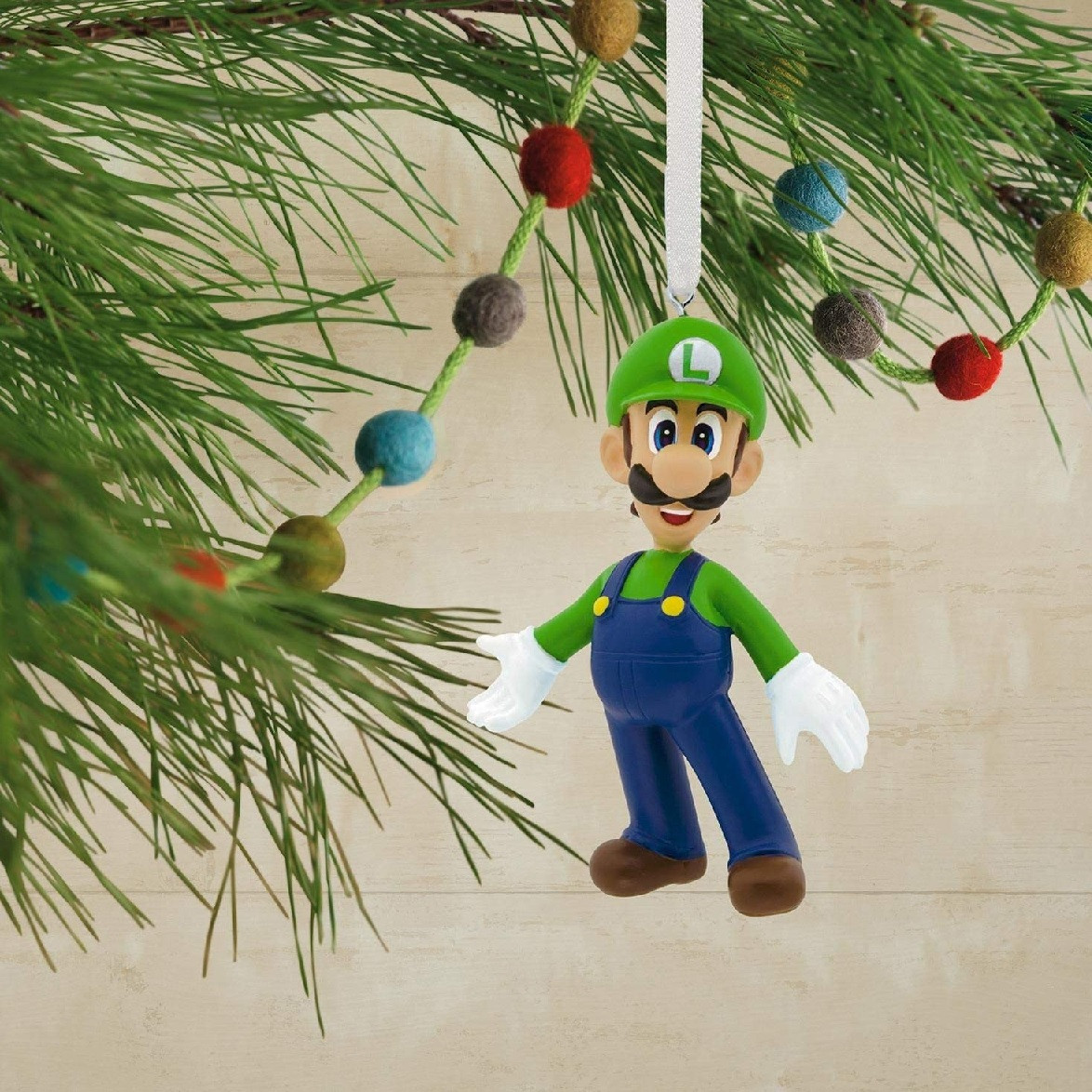Super Mario Luigi Ornament by Hallmark Canada | RetroFestive.ca