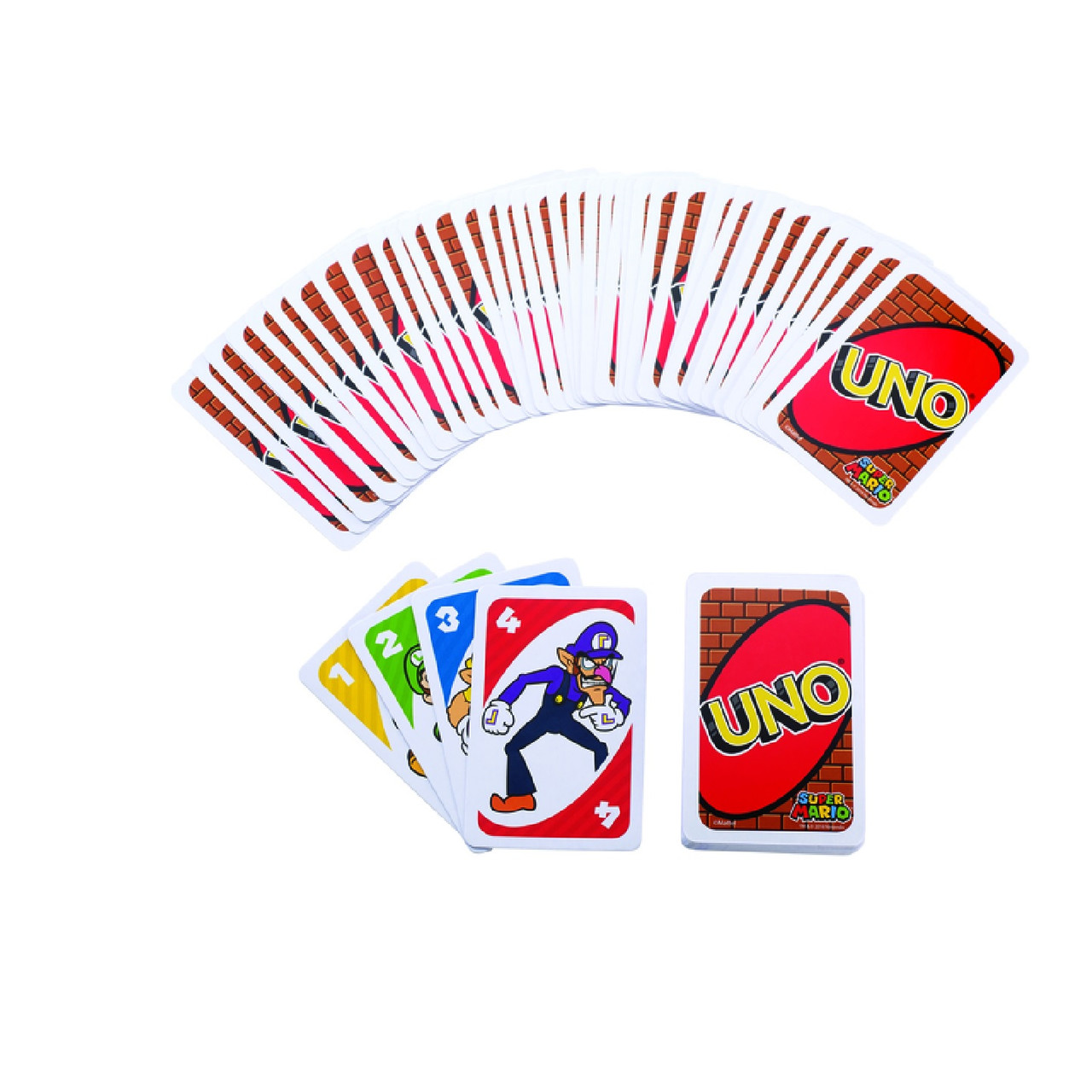 Super Mario UNO Card Game Canada | RetroFestive.ca