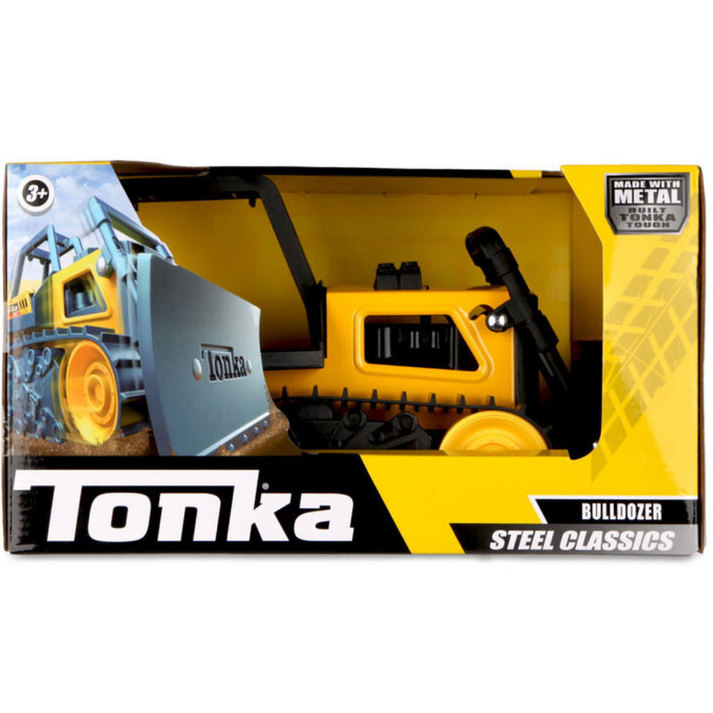 12.5" Steel Classics Tonka Bulldozer Canada | RetroFestive.ca