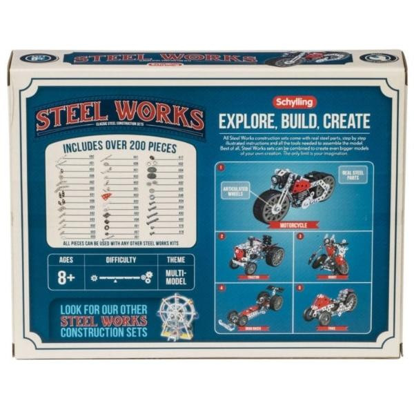 Steel Works Construction Set of Five - RetroFestive.ca