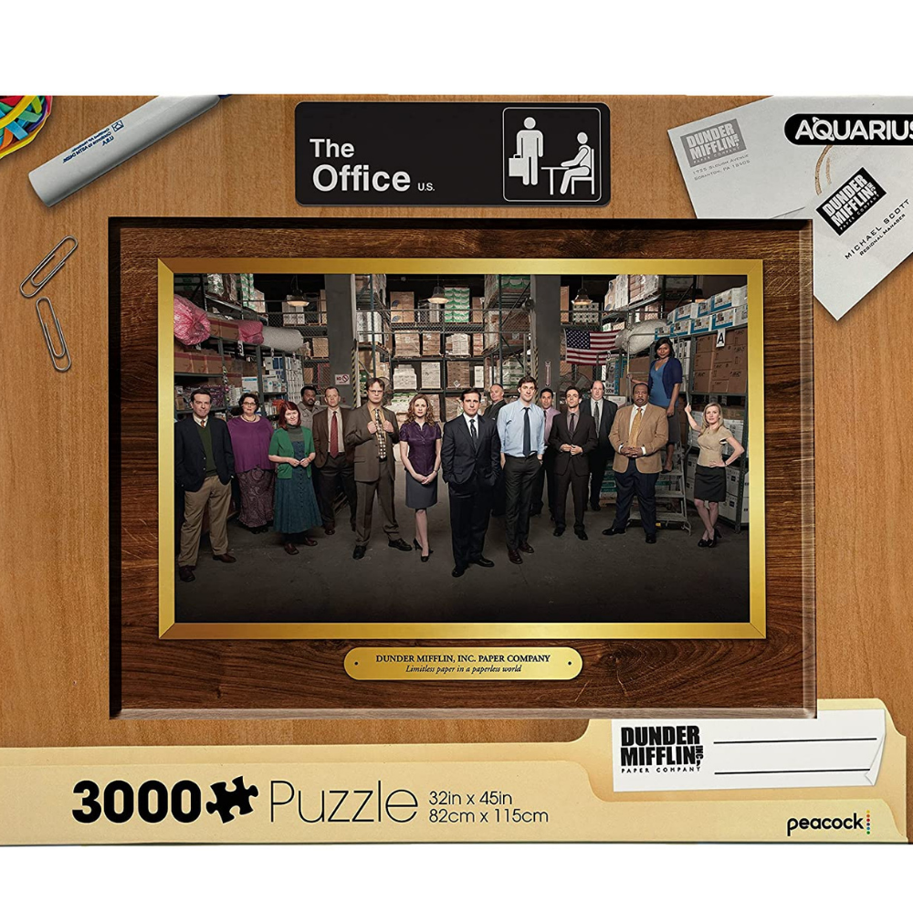 The Office 3000pc Puzzle by Aquarius Canada | RetroFestive.ca