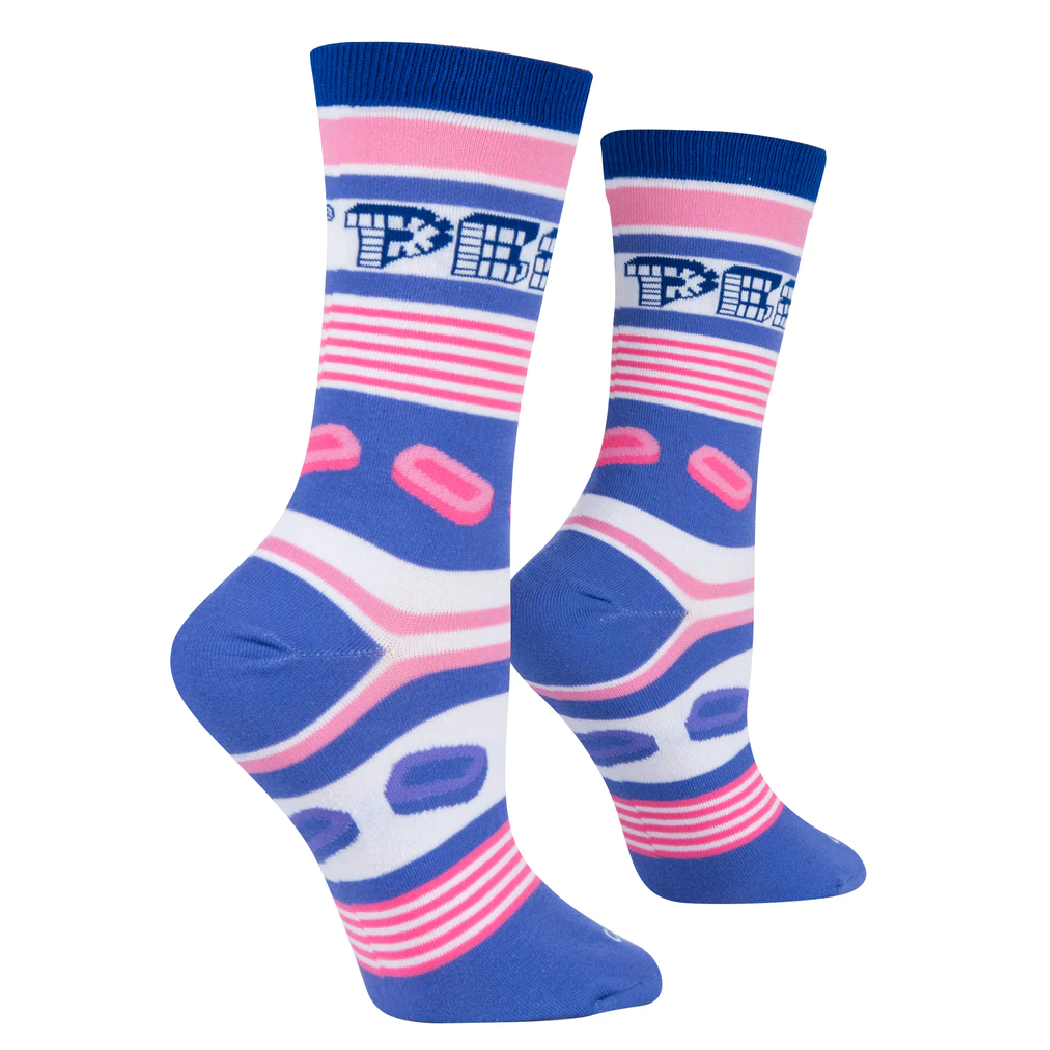 PEZ Crew Socks for Women by Cool Socks - RetroFestive.ca
