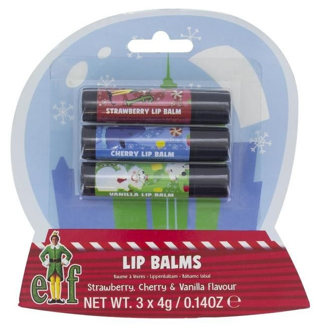 Buddy the Elf Lip Balm Set of 3 - RetroFestive.ca