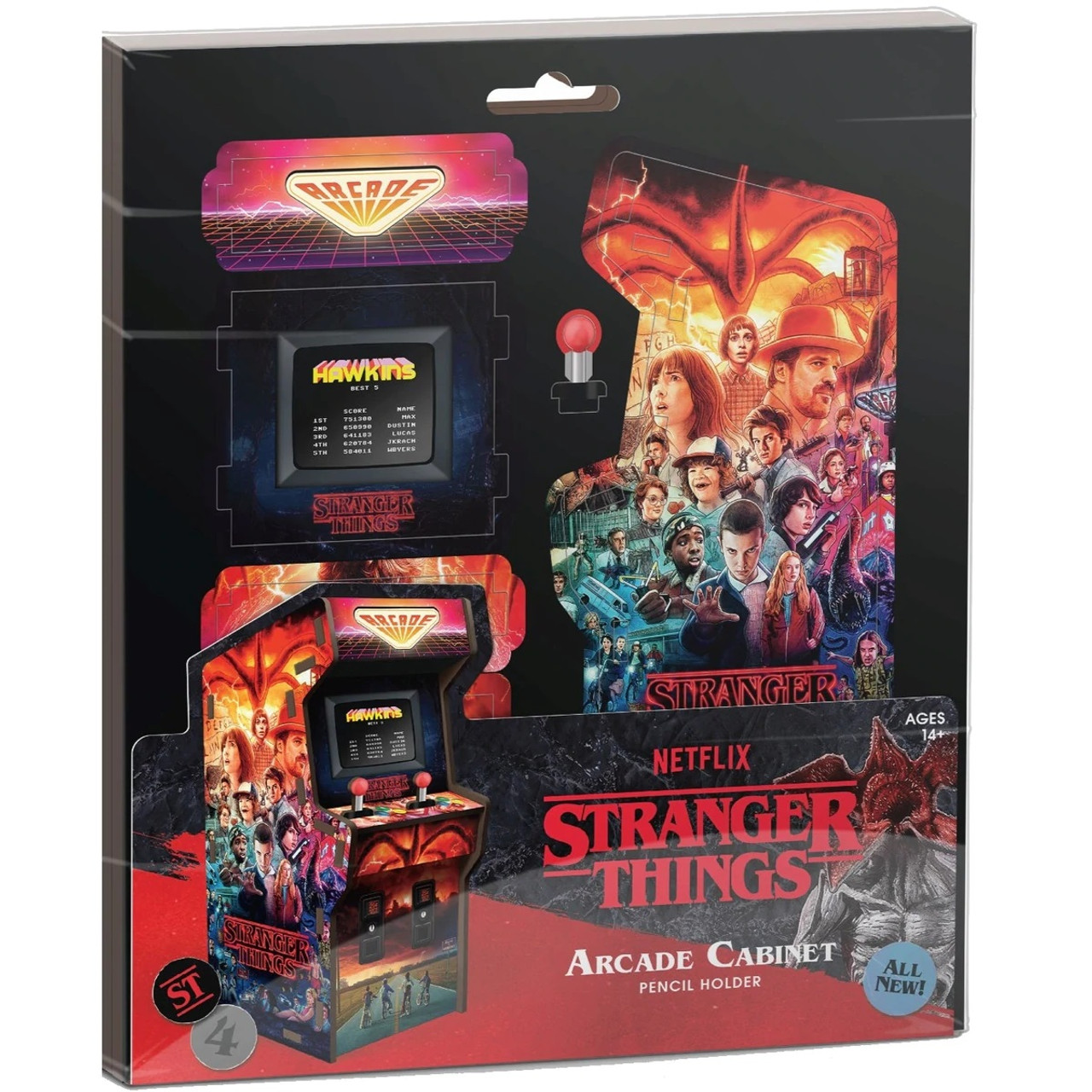 Stranger Things Arcade Console Pencil Holder - RetroFestive.ca