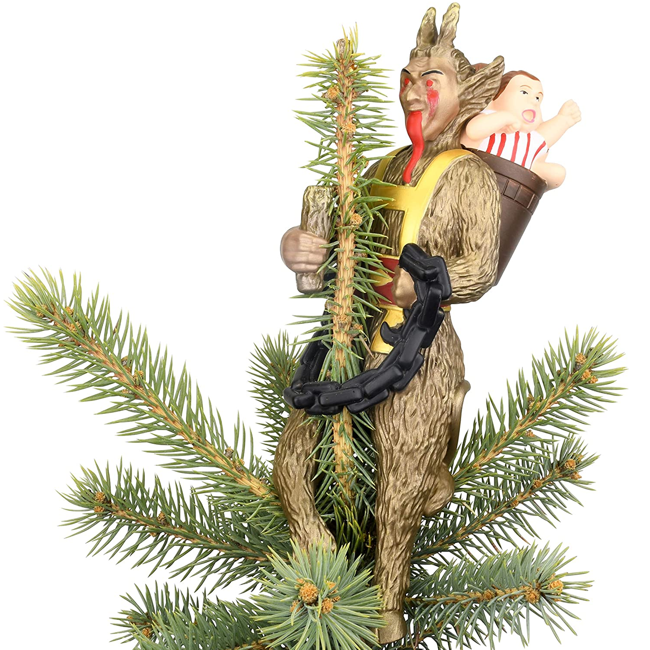 Krampus 10-Inch Tree Topper - RetroFestive.ca